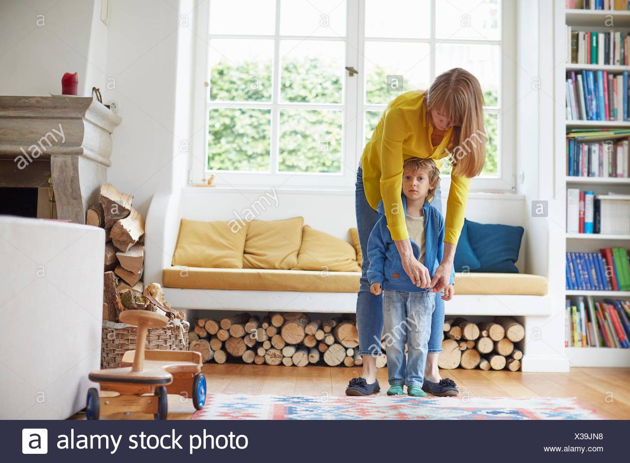 Getting Dressed High Resolution Stock Photography and Images - Alamy