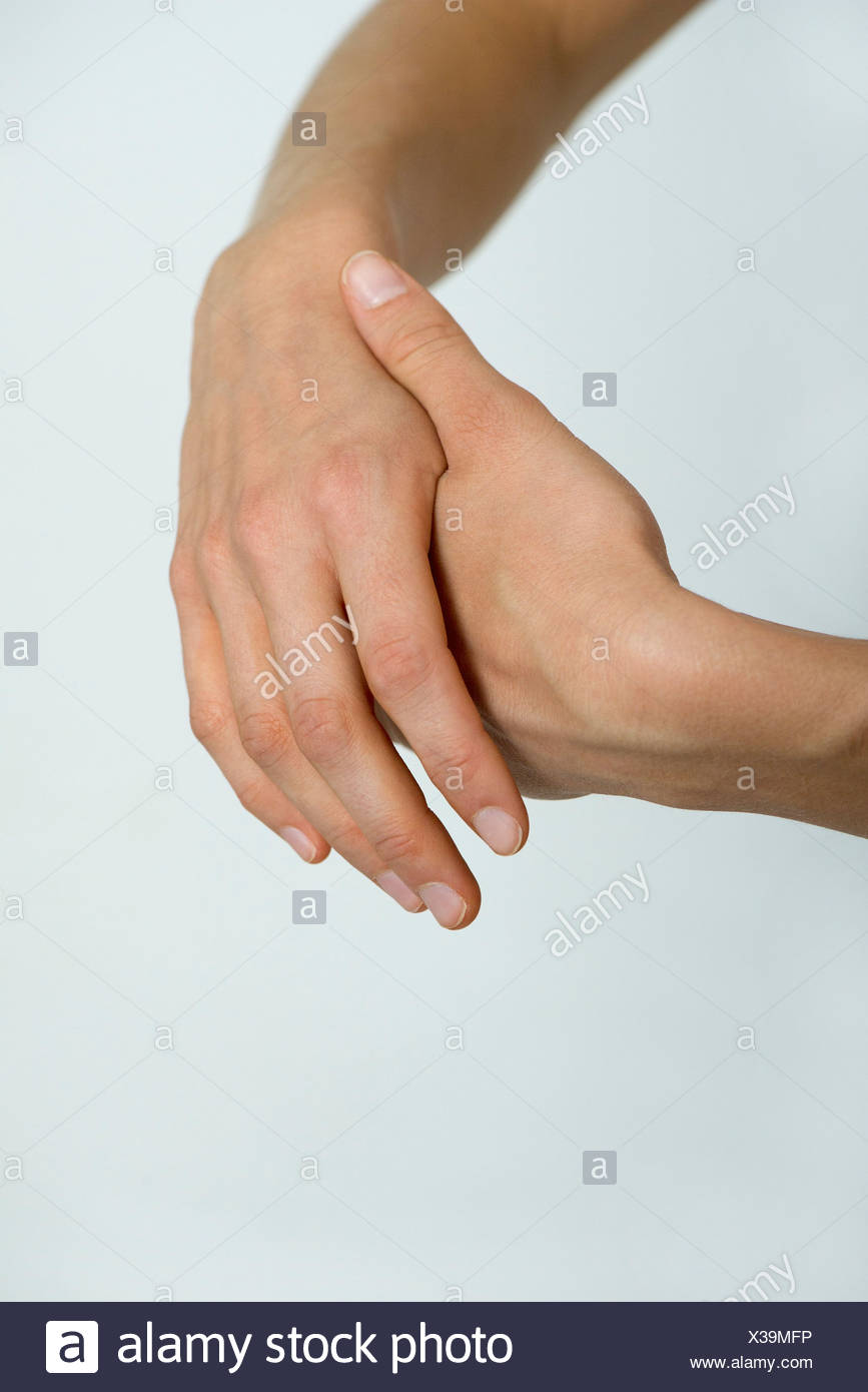 Body Woman Rub High Resolution Stock Photography and Images - Alamy