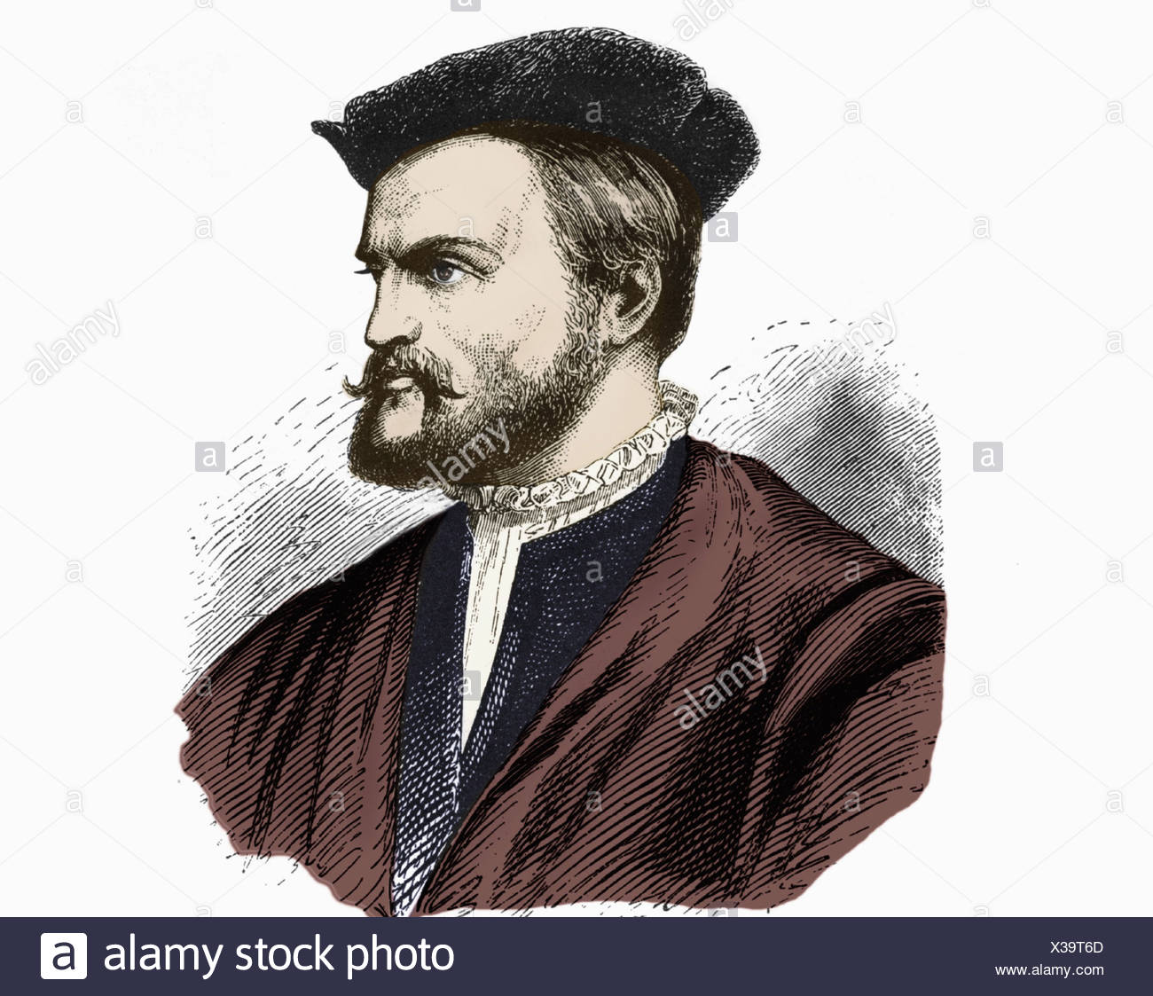 French Explorer 16th Century Stock Photos & French Explorer 16th ...