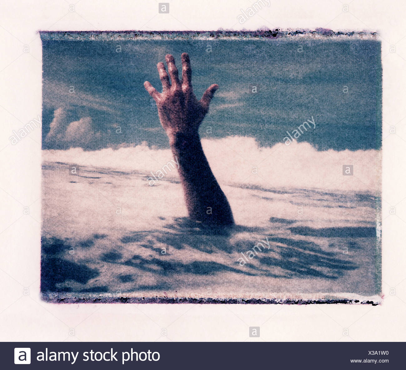 Hand Reaching Out Of The Sea High Resolution Stock Photography and ...