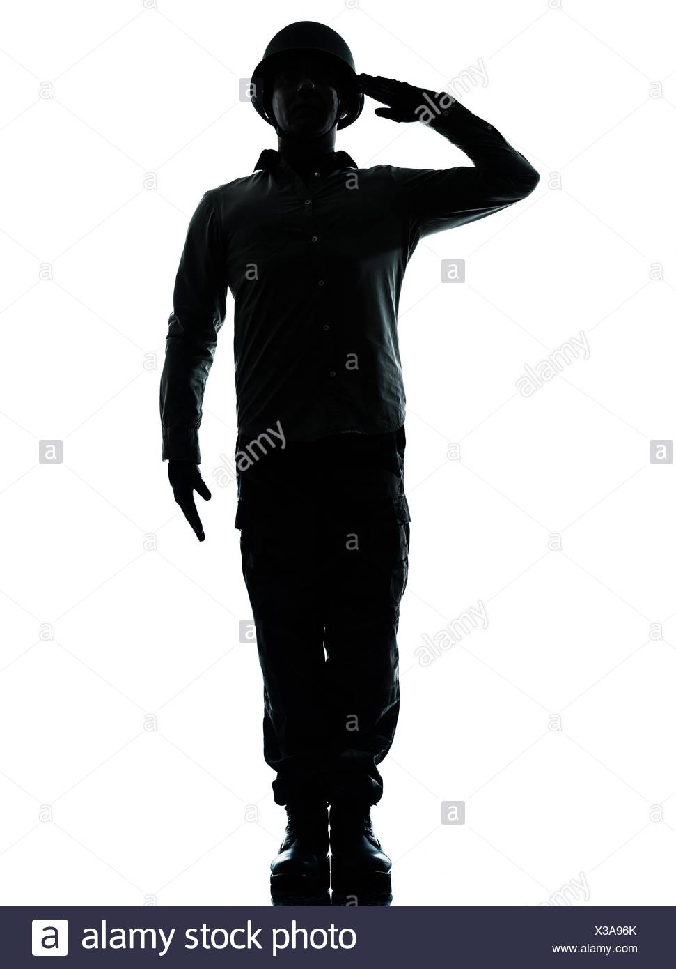 Army Man Salute High Resolution Stock Photography and Images - Alamy