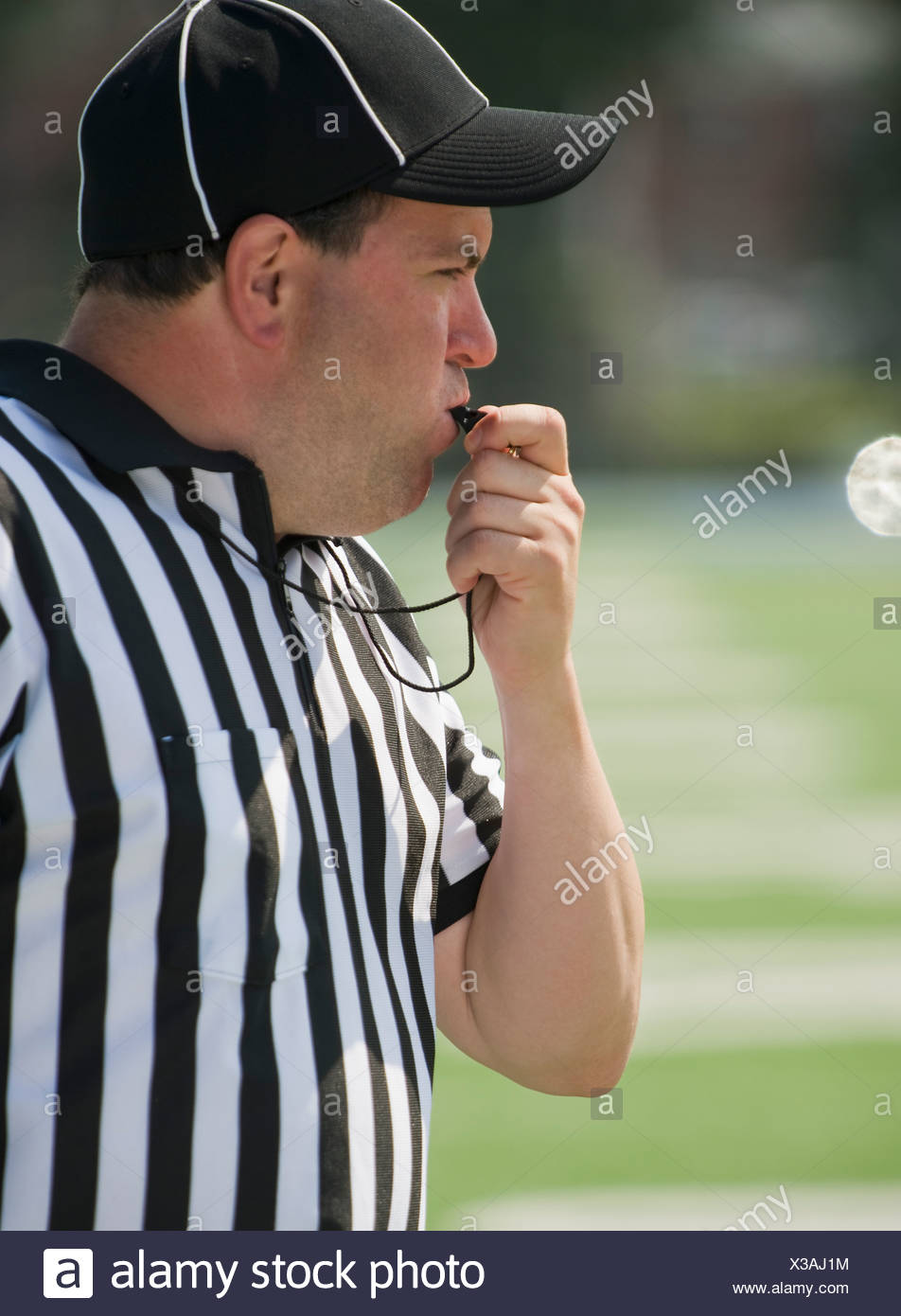 Blowing Whistle And Uniform High Resolution Stock Photography and ...