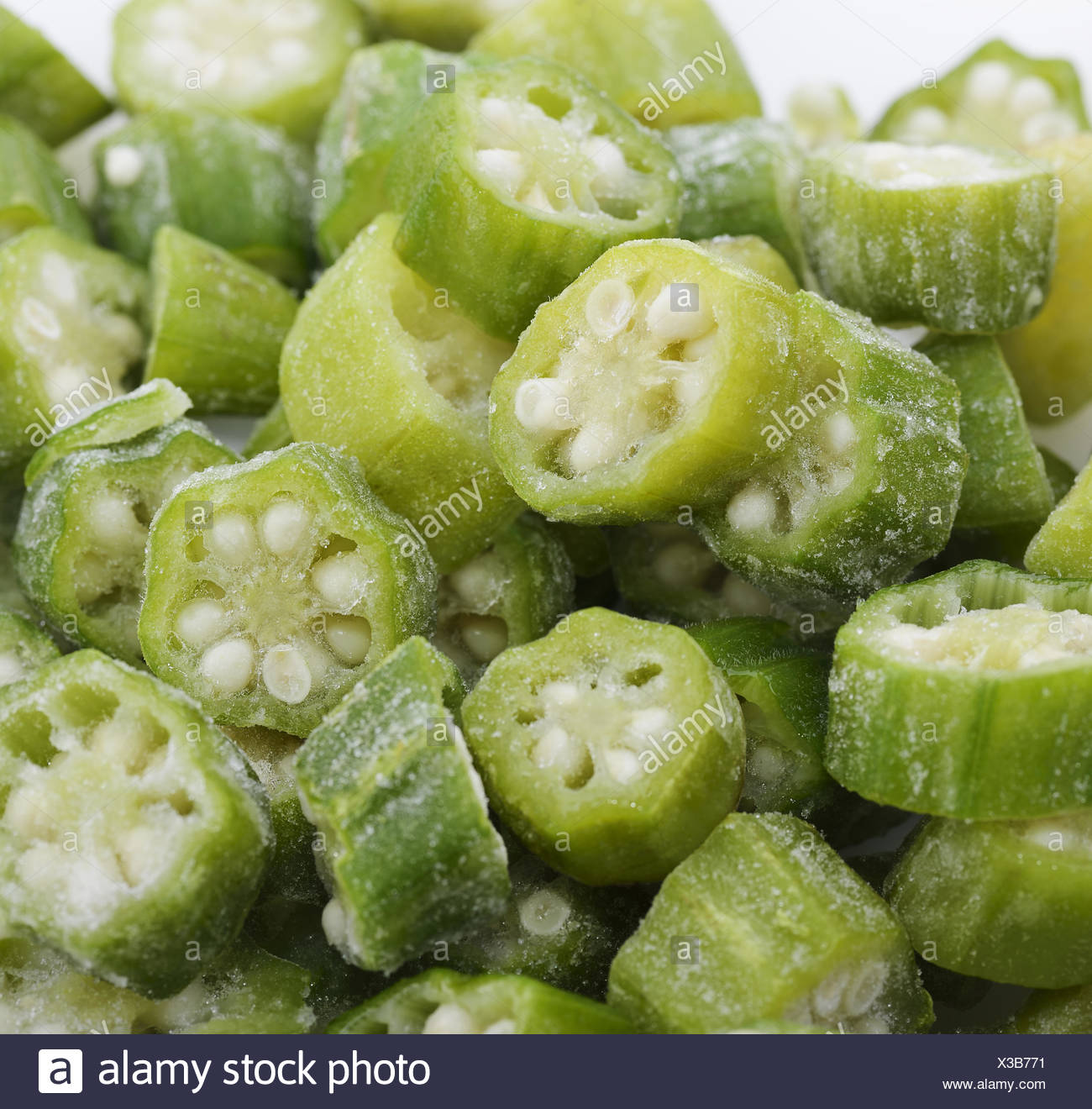 Raw Okra High Resolution Stock Photography and Images - Alamy