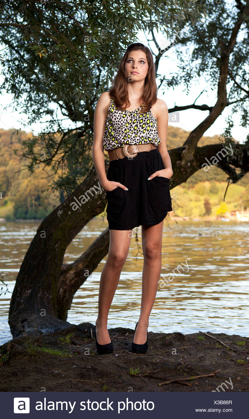 Wearing Miniskirt High Resolution Stock Photography and Images - Alamy