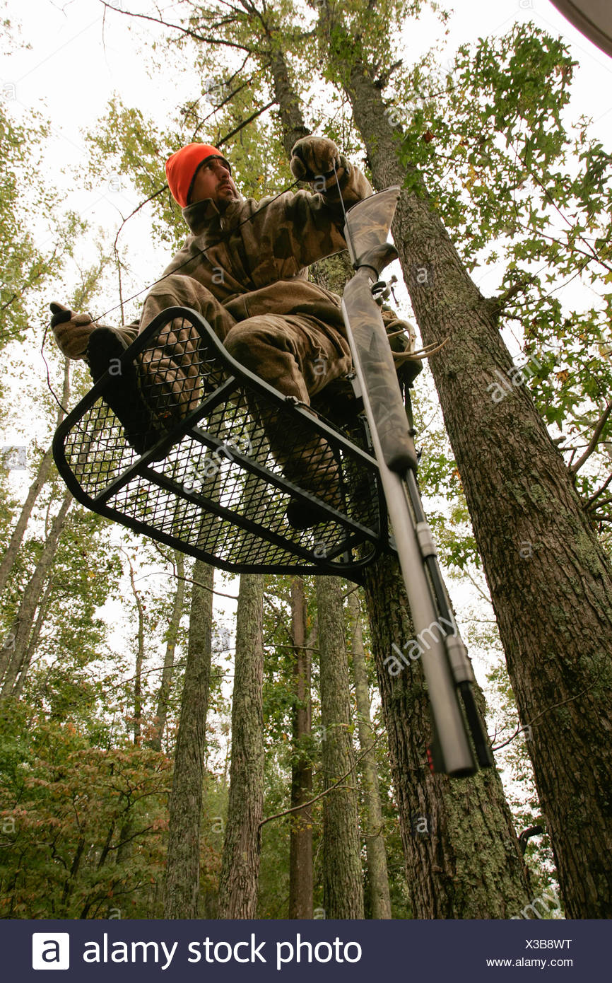 Hunting Treestand High Resolution Stock Photography and Images - Alamy