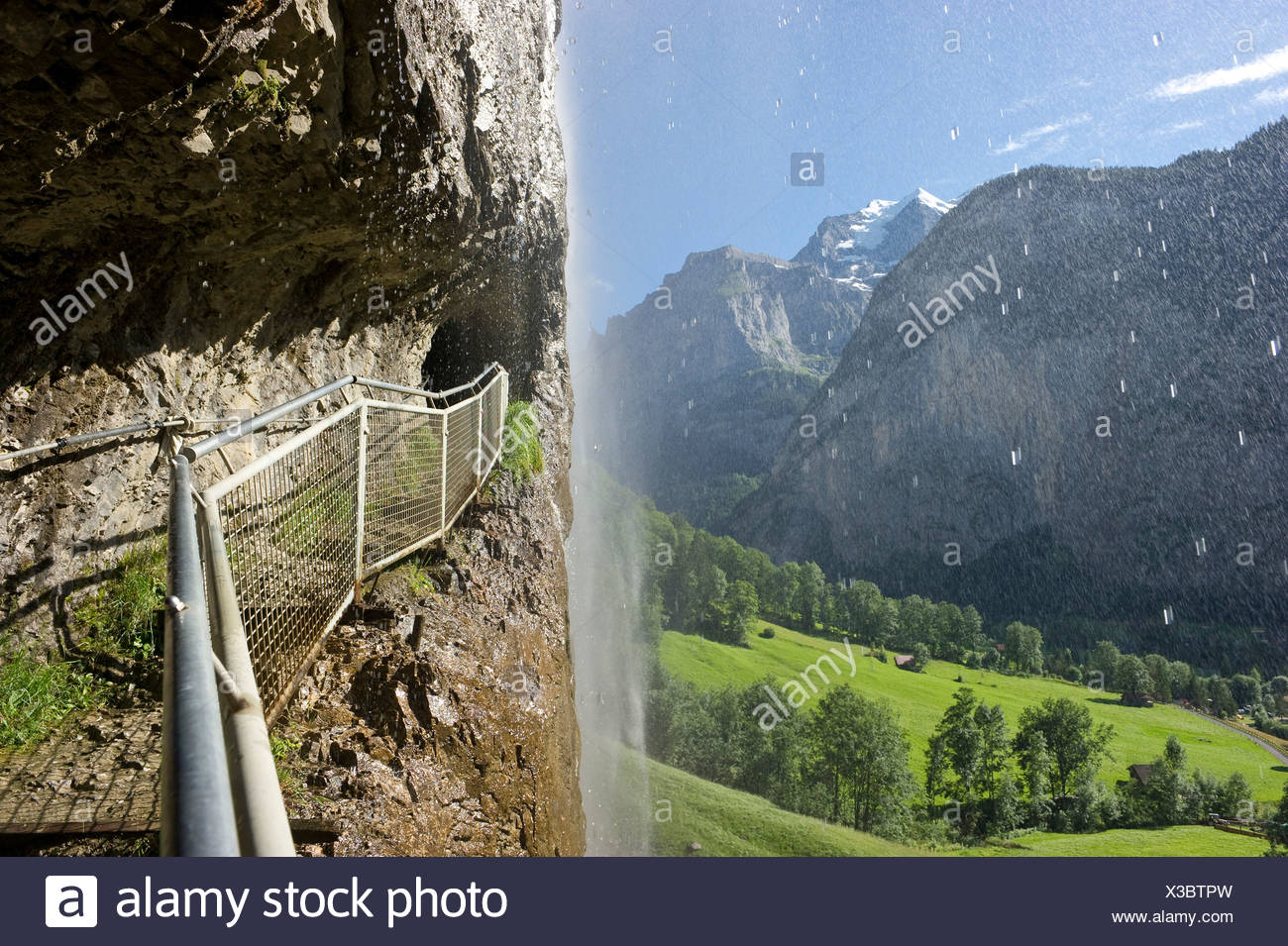 Staubbach Waterfalls High Resolution Stock Photography and Images - Alamy