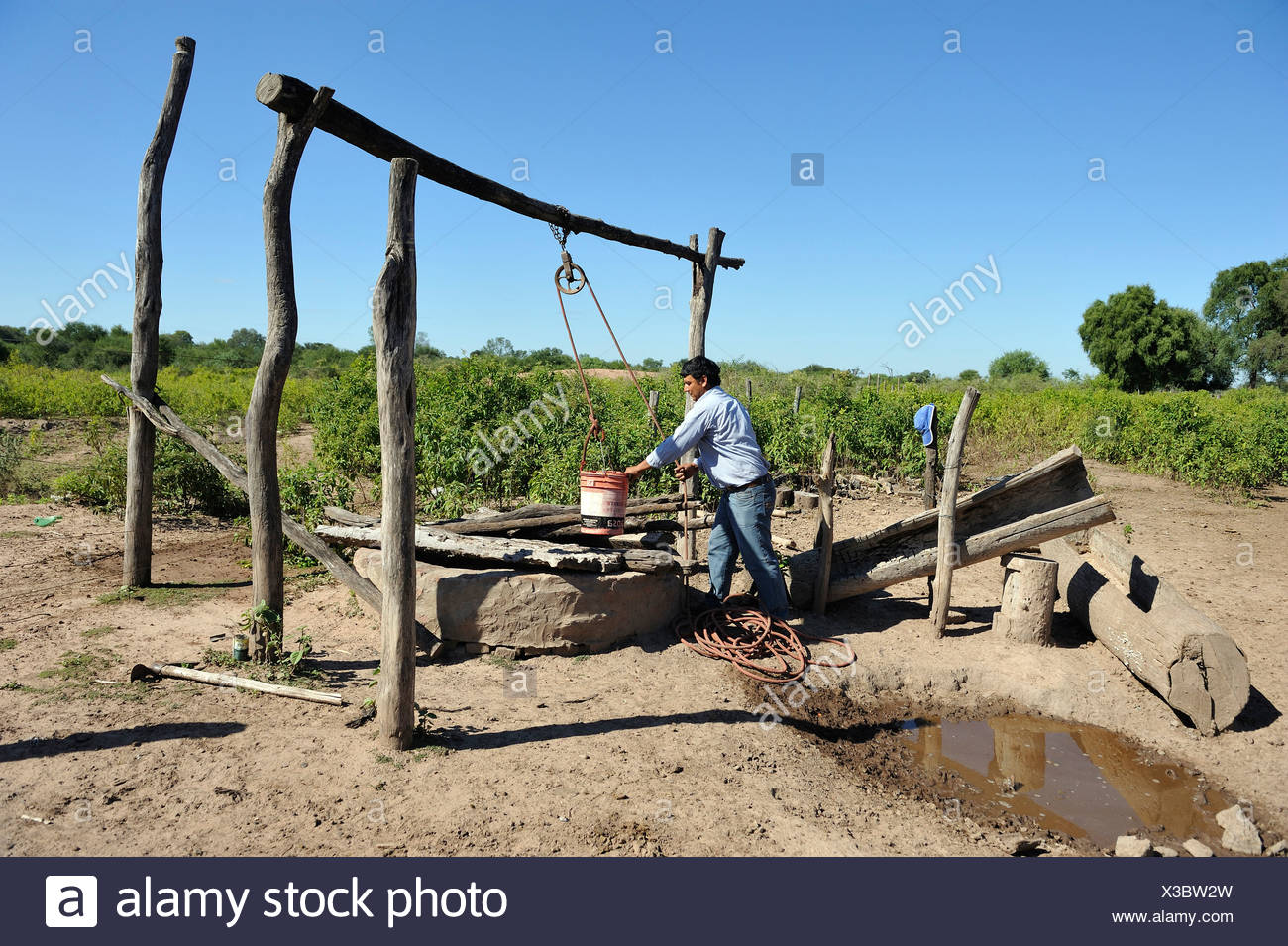 Drawing Water From Well High Resolution Stock Photography and Images ...