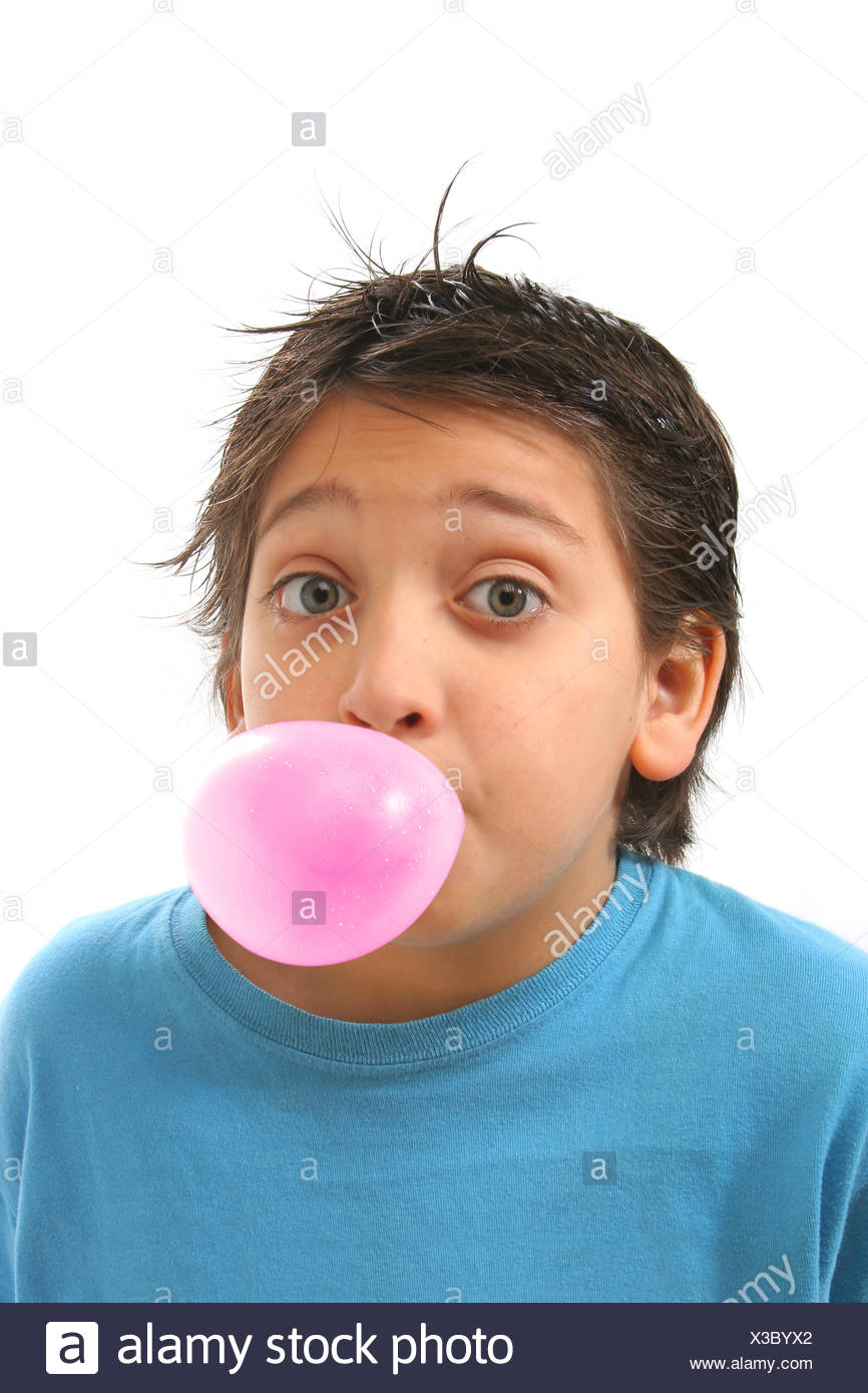 Boy With Chewing Gum High Resolution Stock Photography and Images - Alamy
