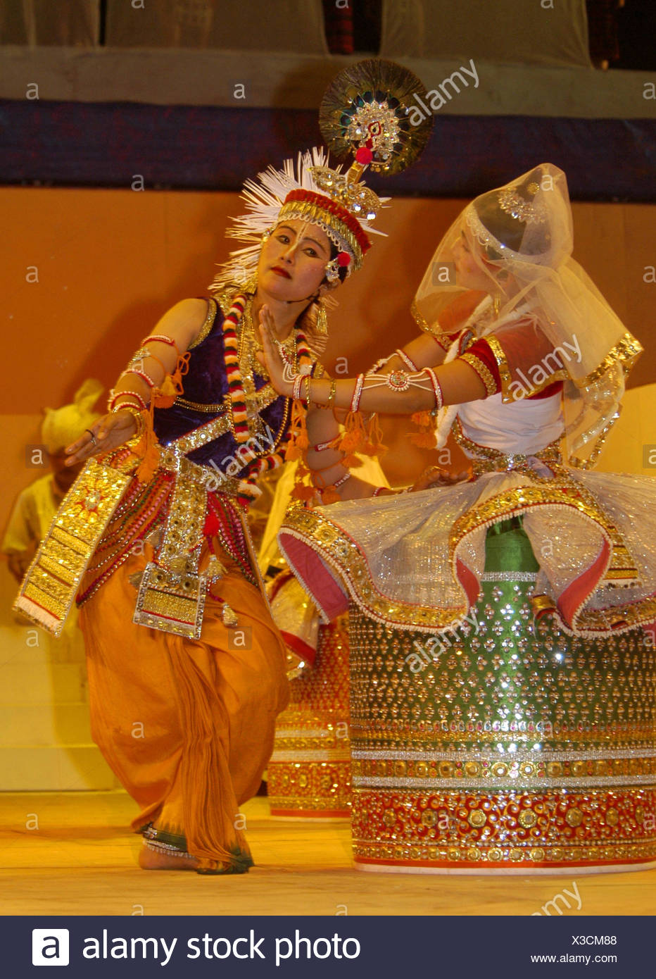 Manipuri Dance High Resolution Stock Photography and Images - Alamy