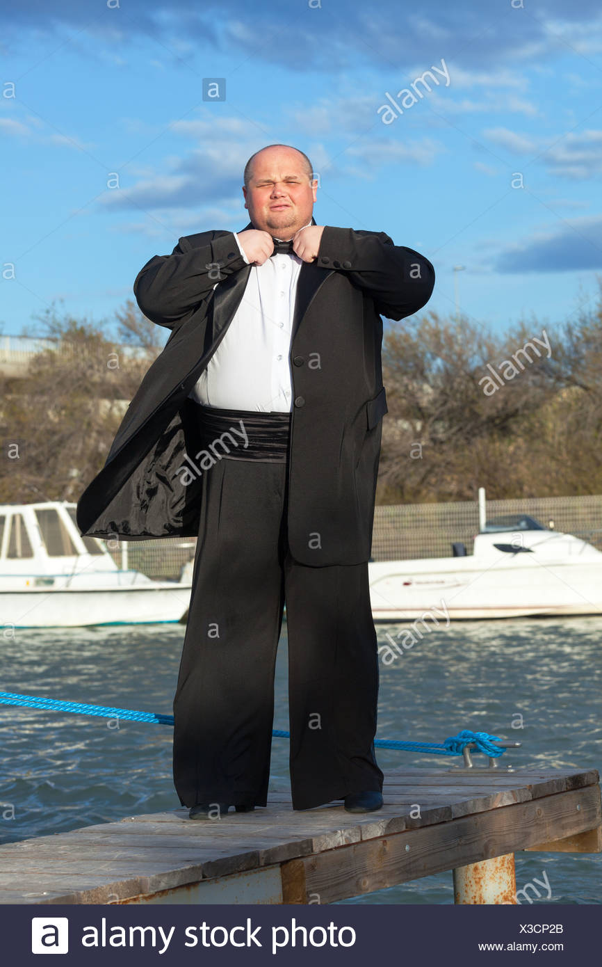 Fat Suit Man High Resolution Stock Photography and Images - Alamy