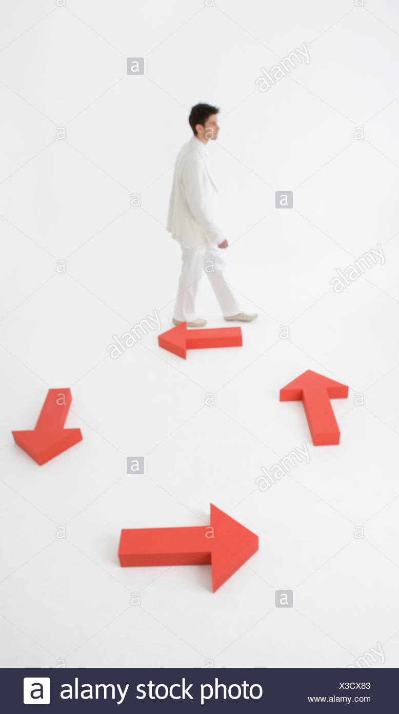 Human Arrow High Resolution Stock Photography and Images - Alamy