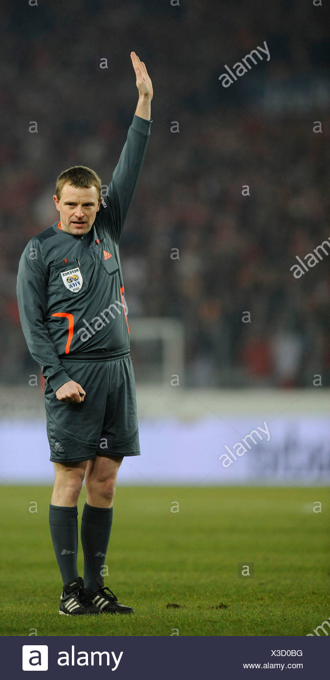 Soccer Referee Hand Signals High Resolution Stock Photography and ...