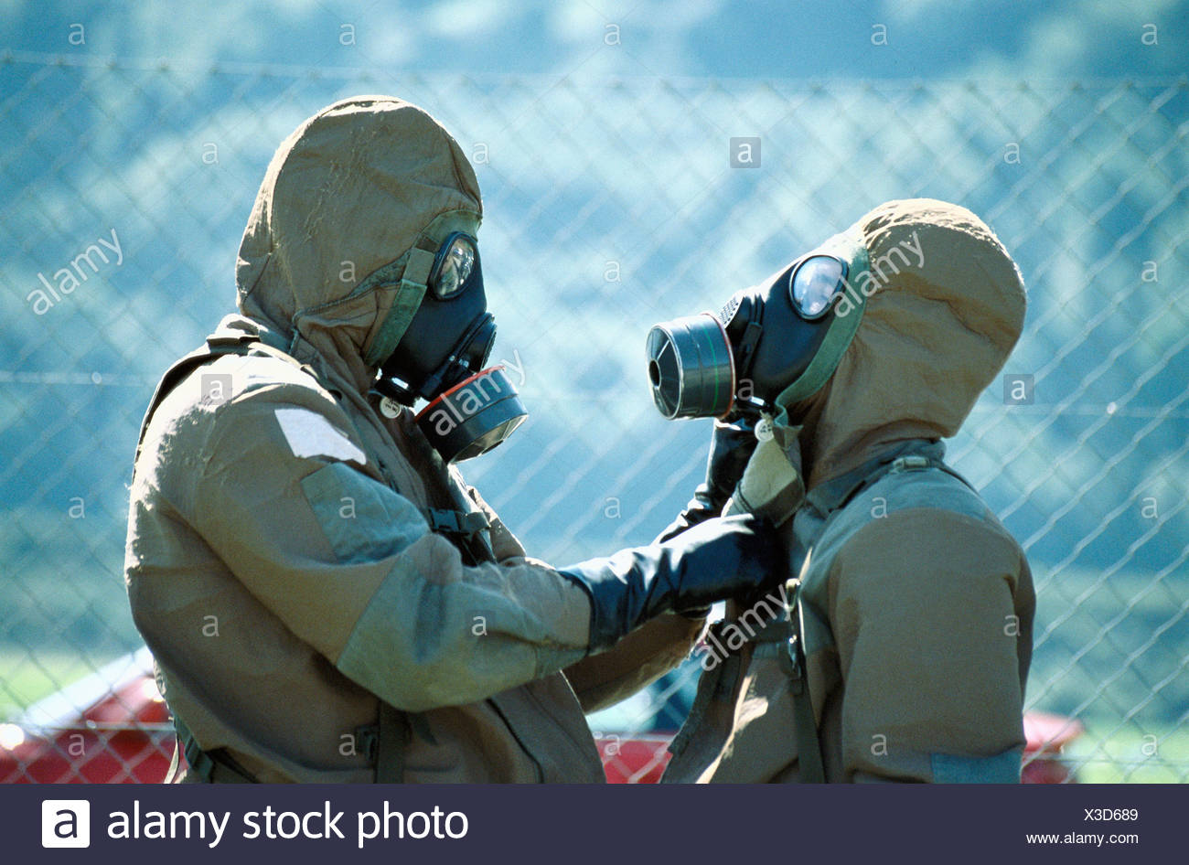Protective Military Gas Masks Army Stock Photos & Protective Military ...