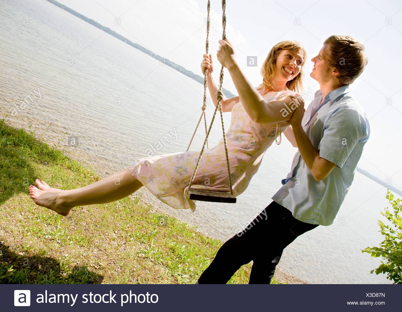 Safety Swing High Resolution Stock Photography and Images - Alamy