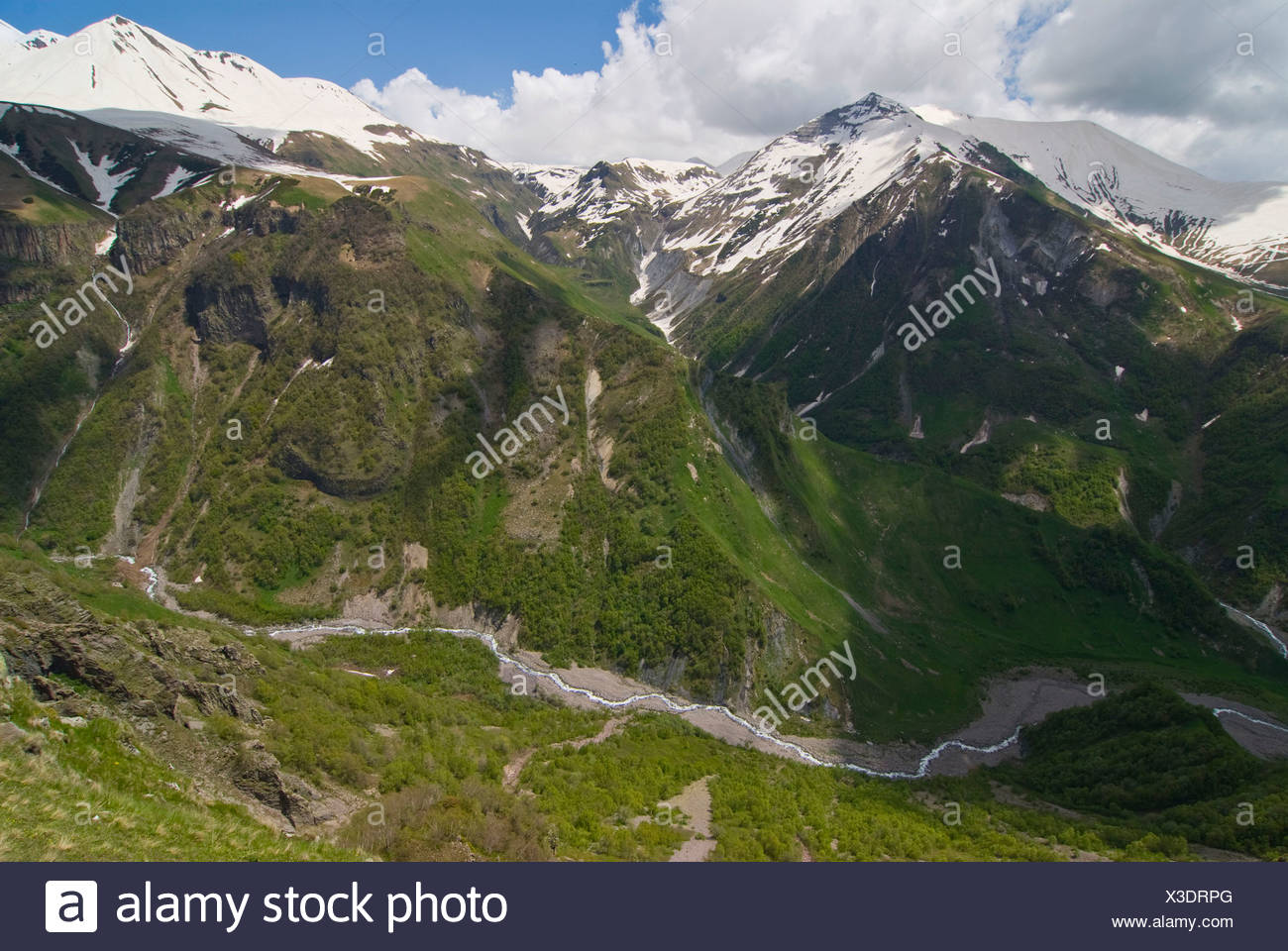 Valley Central Caucasus Mountains High Resolution Stock Photography and ...