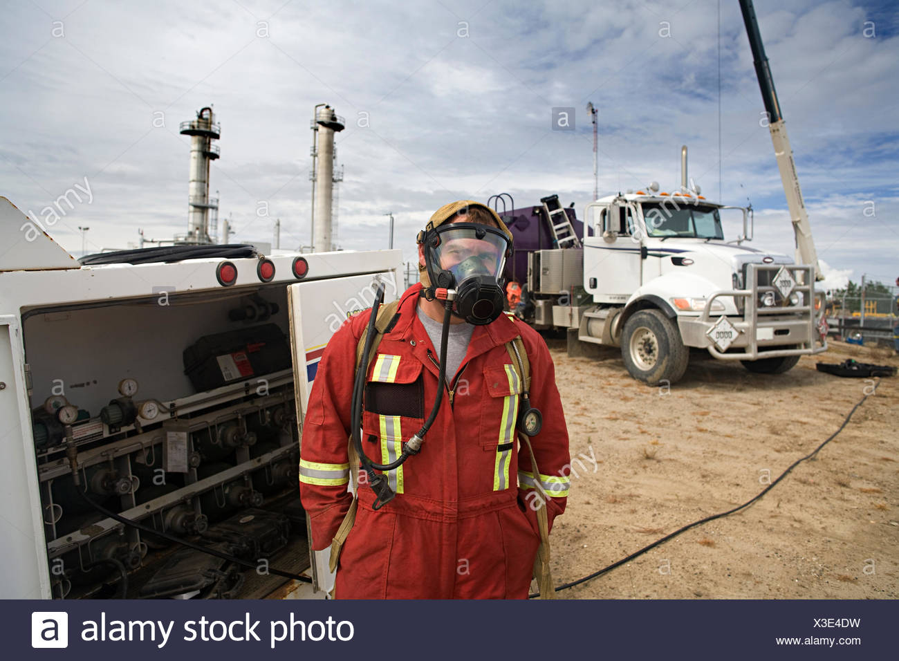 Self Contained Breathing Apparatus Scba High Resolution Stock ...