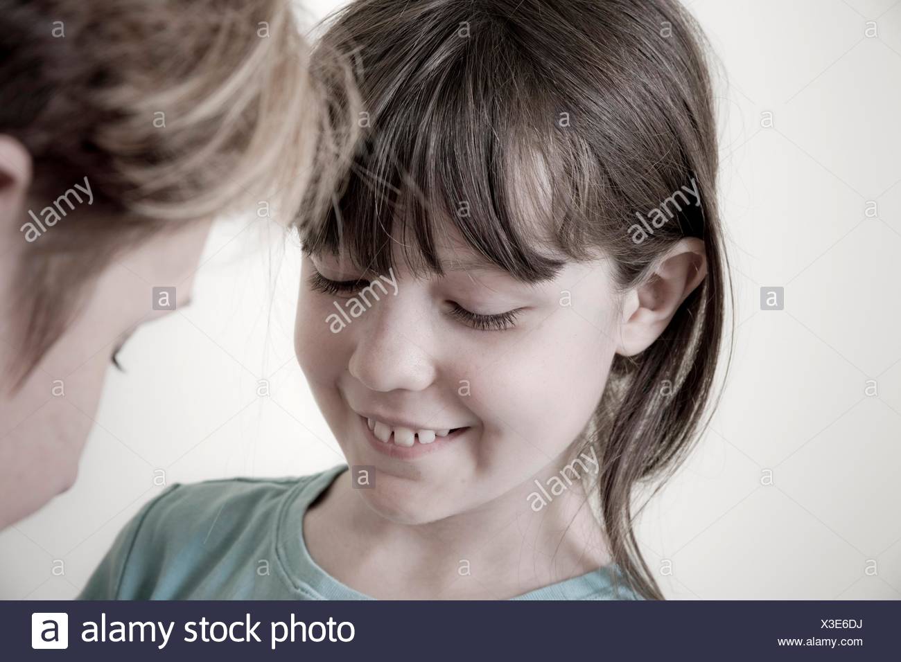 Preteen Girl Concerned High Resolution Stock Photography And Images Alamy