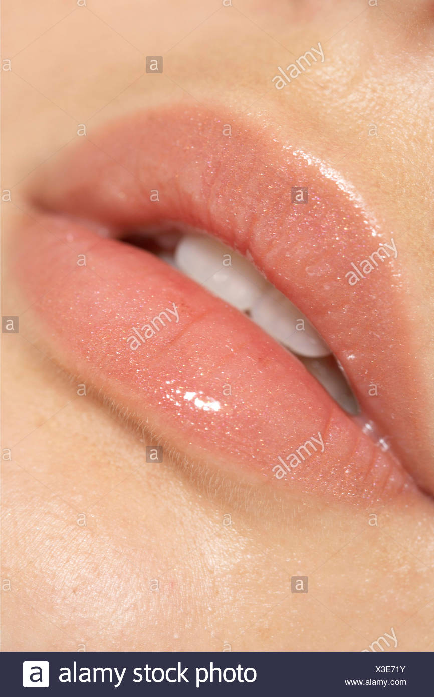 Slightly Open Mouth High Resolution Stock Photography and Images - Alamy