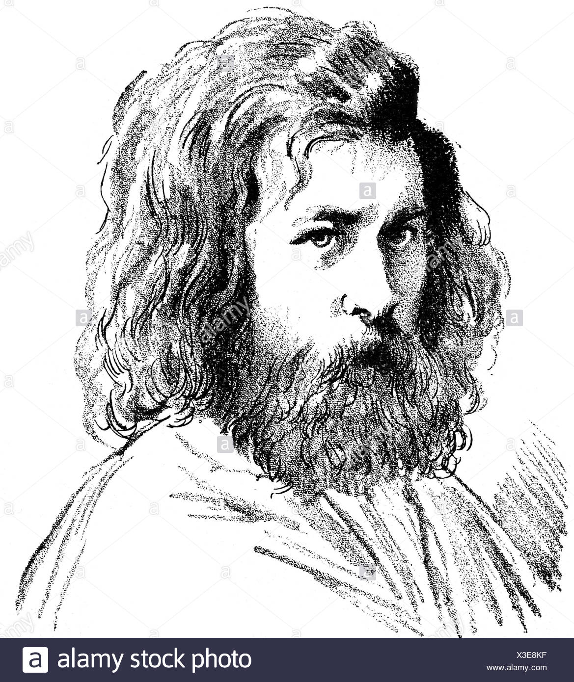 Jean Francois Millet Portrait High Resolution Stock Photography and ...