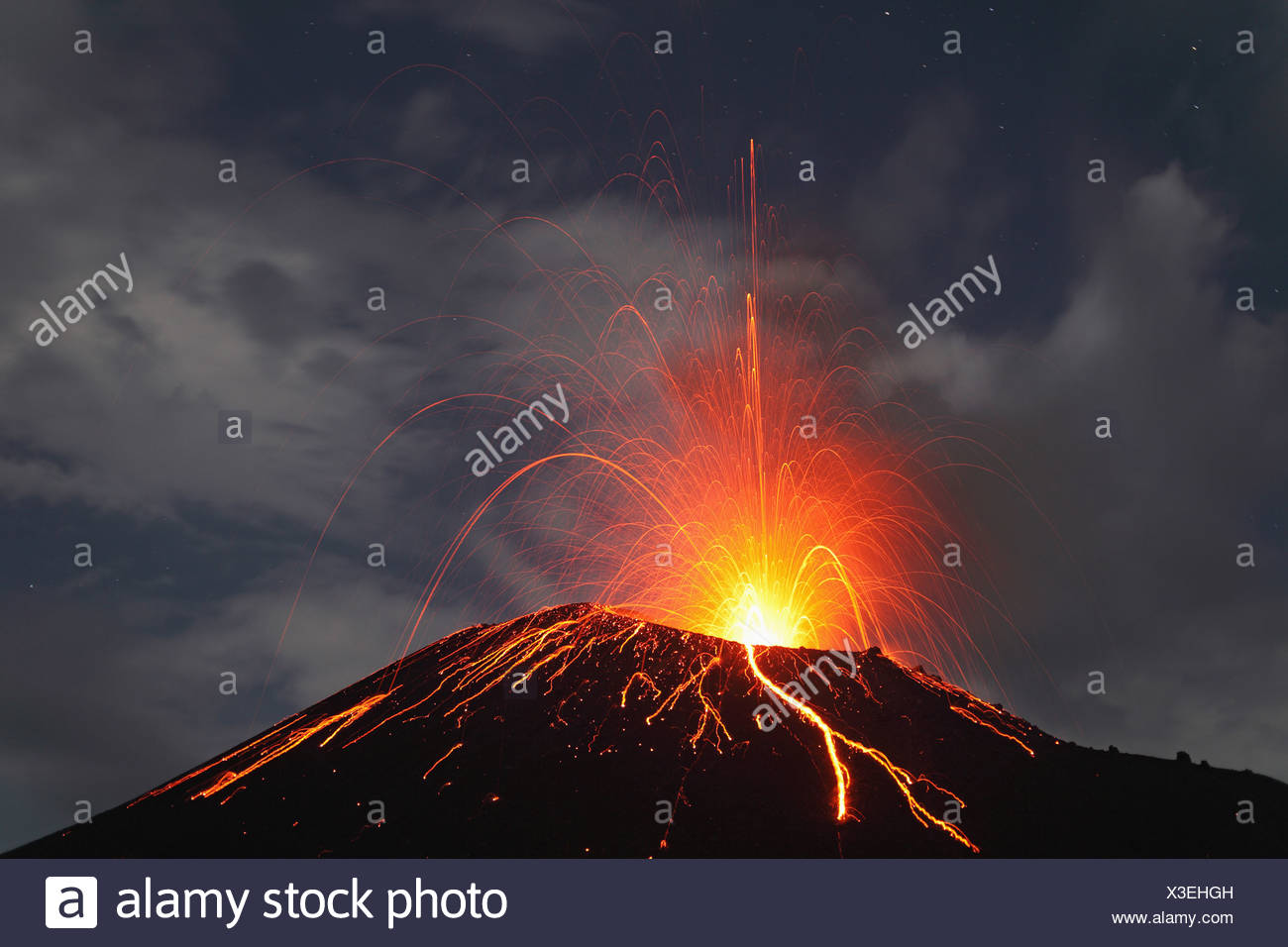 Krakatoa Erupting High Resolution Stock Photography and Images - Alamy