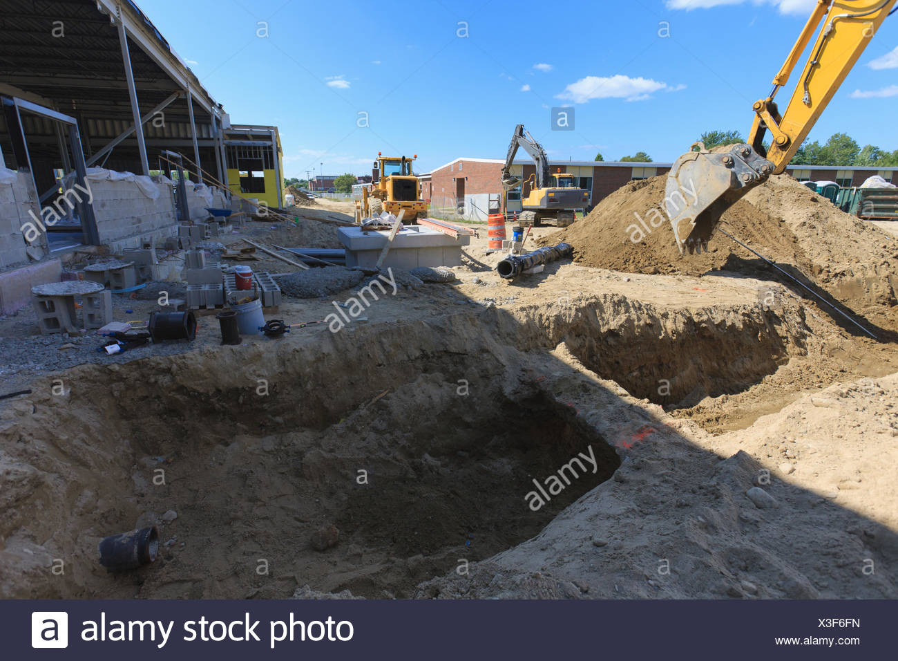 Pipe Installation High Resolution Stock Photography and Images - Alamy