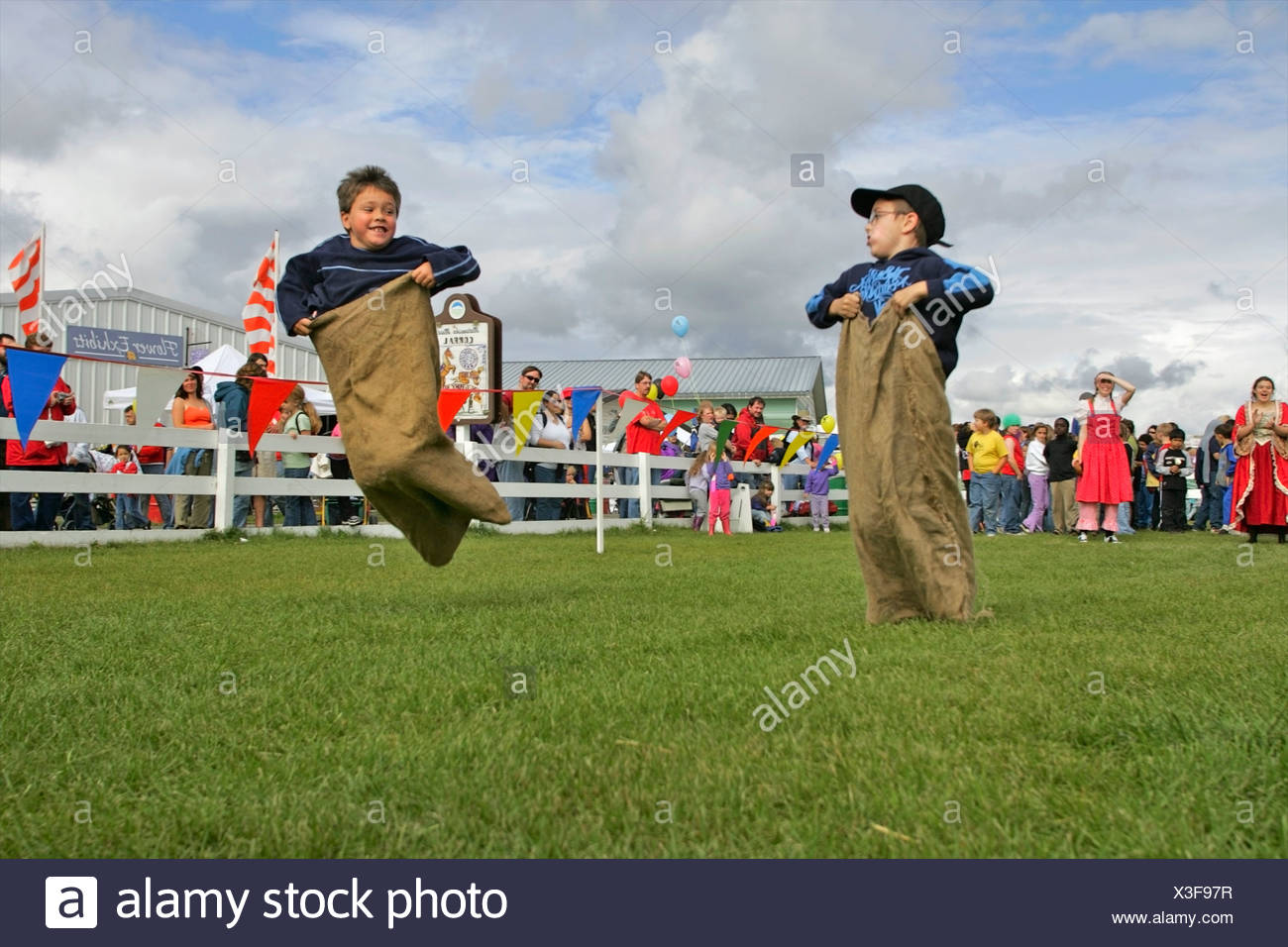Potato Sack Race High Resolution Stock Photography and Images - Alamy