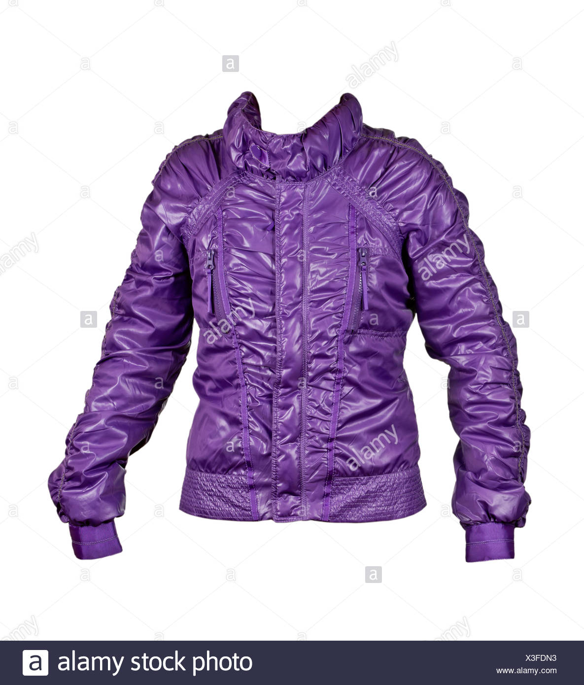 Purple Leather Jacket High Resolution Stock Photography and Images - Alamy