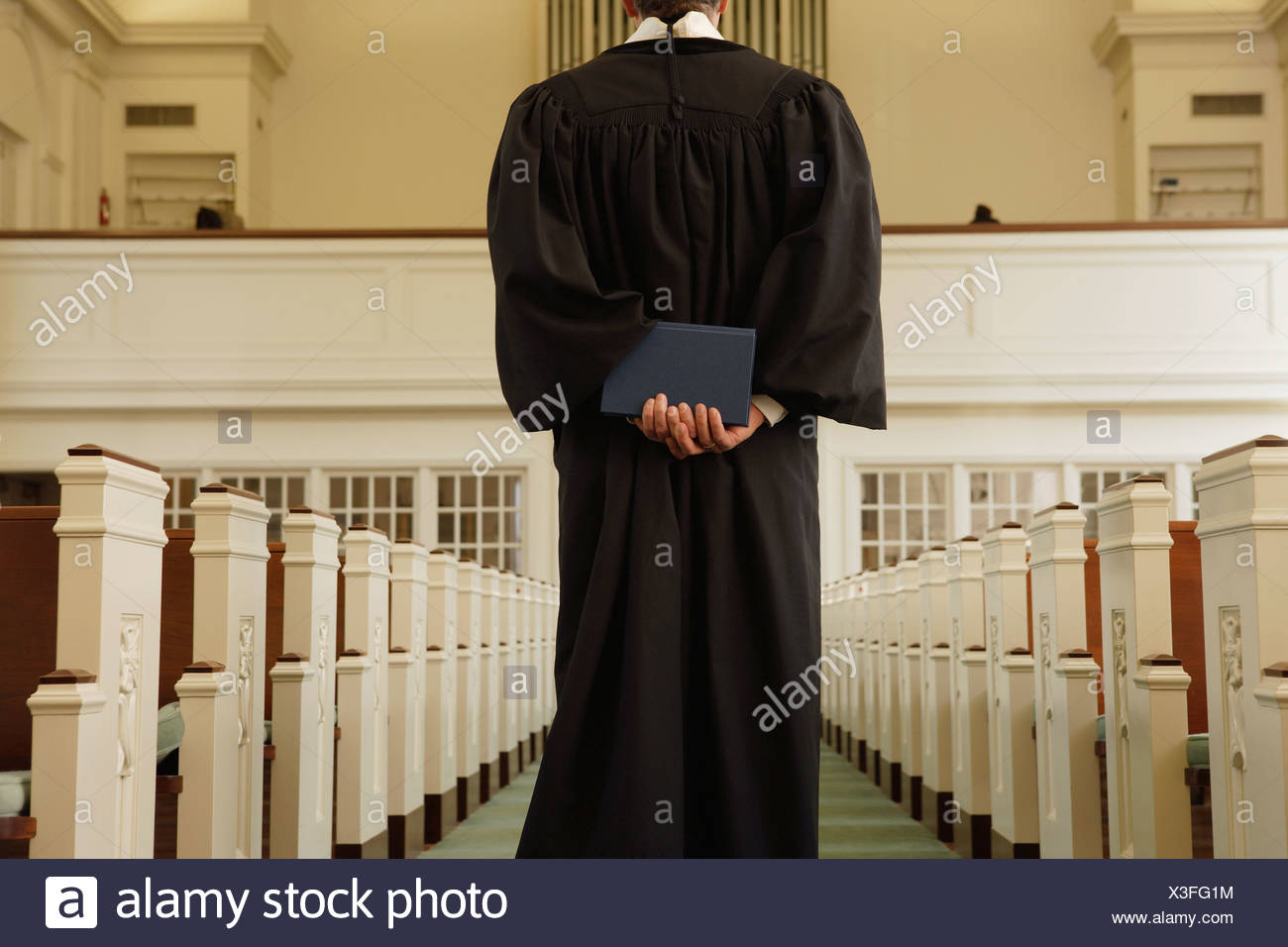 Back Of Priest High Resolution Stock Photography and Images - Alamy