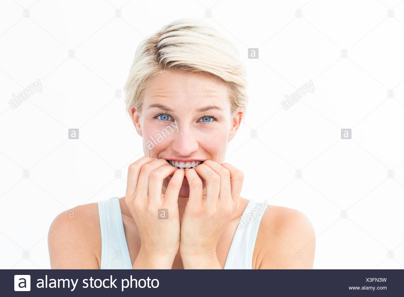 Biting Nails Stock Photos & Biting Nails Stock Images - Alamy