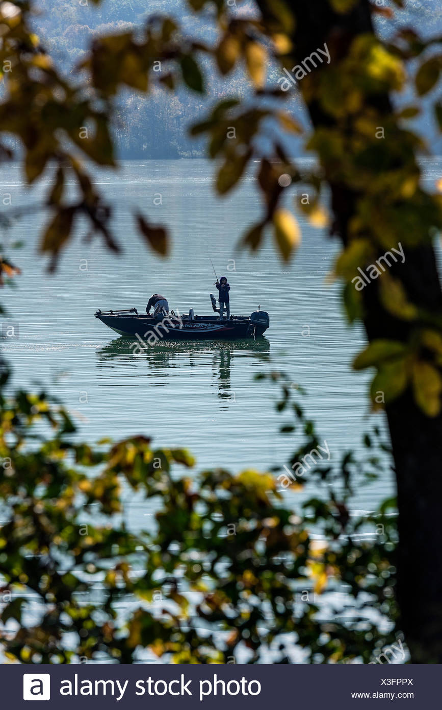 Couple Fishing From A Boat High Resolution Stock Photography and Images ...