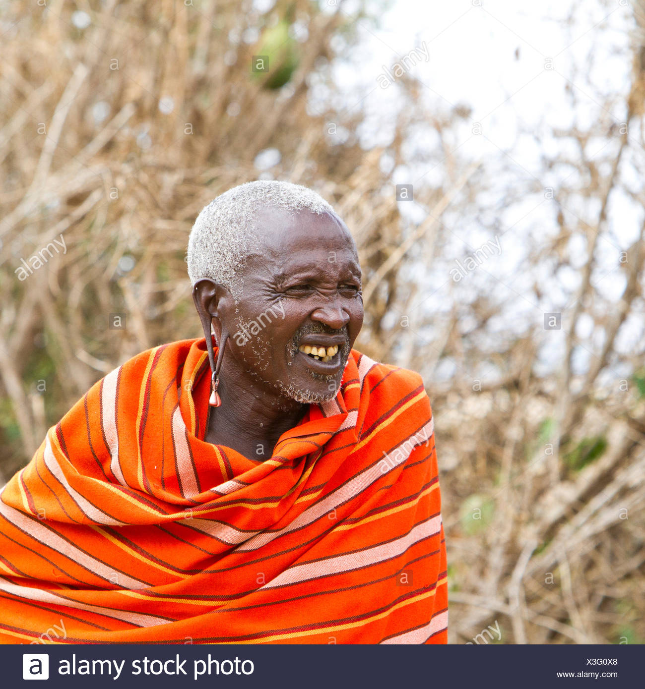Maasai Old Man High Resolution Stock Photography and Images - Alamy