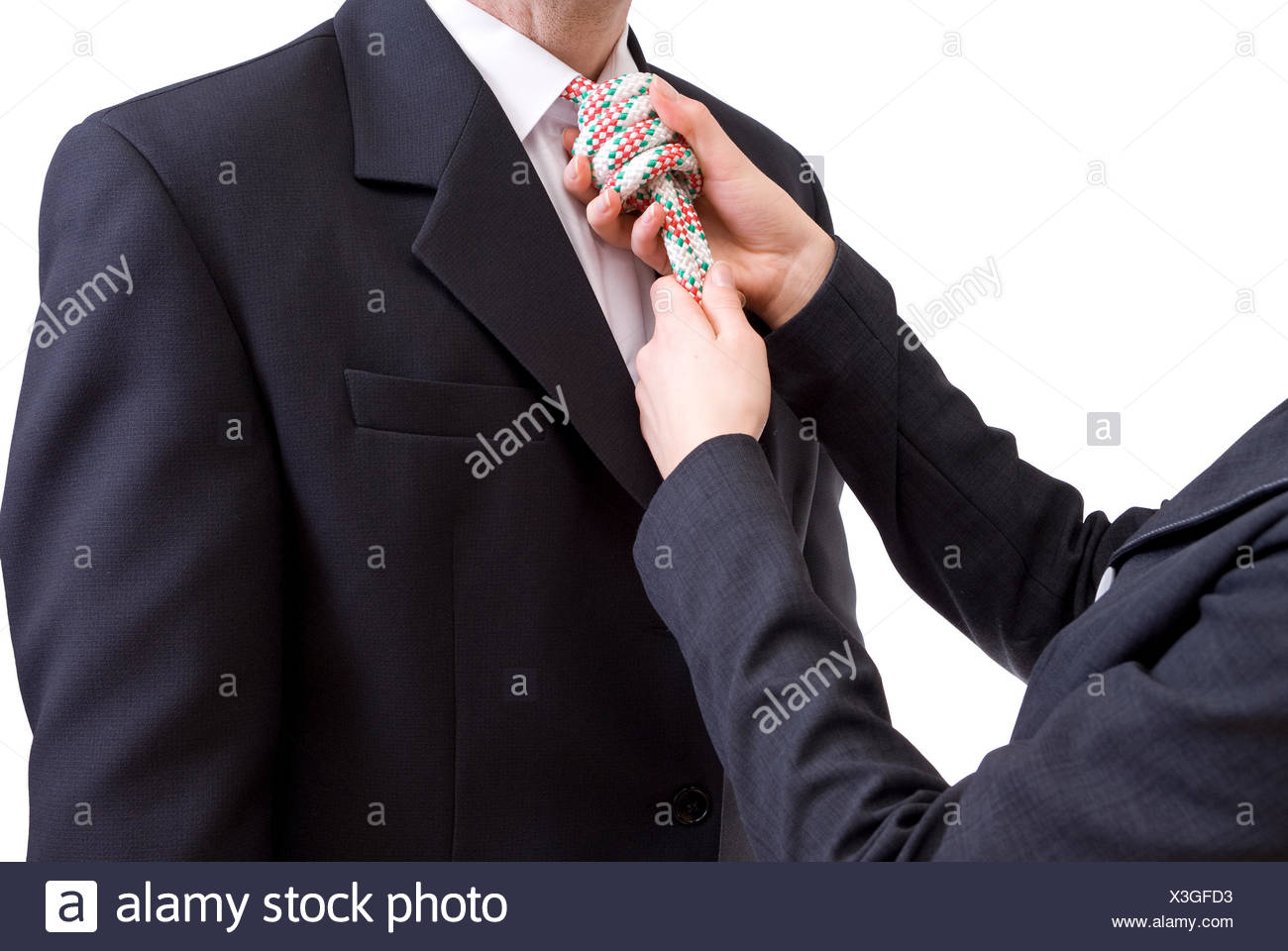 Women Neck Rope High Resolution Stock Photography and Images - Alamy