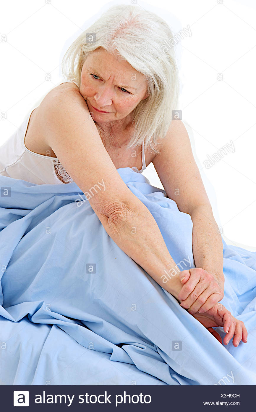 Elderly Woman Waking Up High Resolution Stock Photography and Images ...