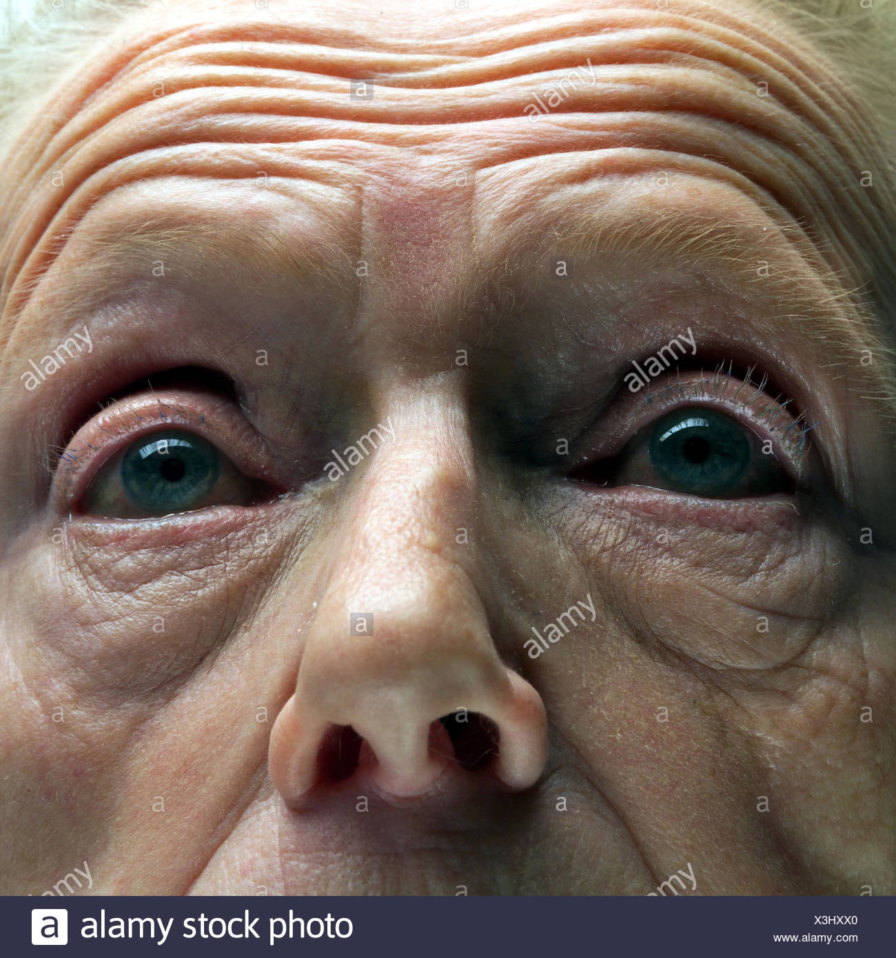 Creased Forehead High Resolution Stock Photography and Images - Alamy