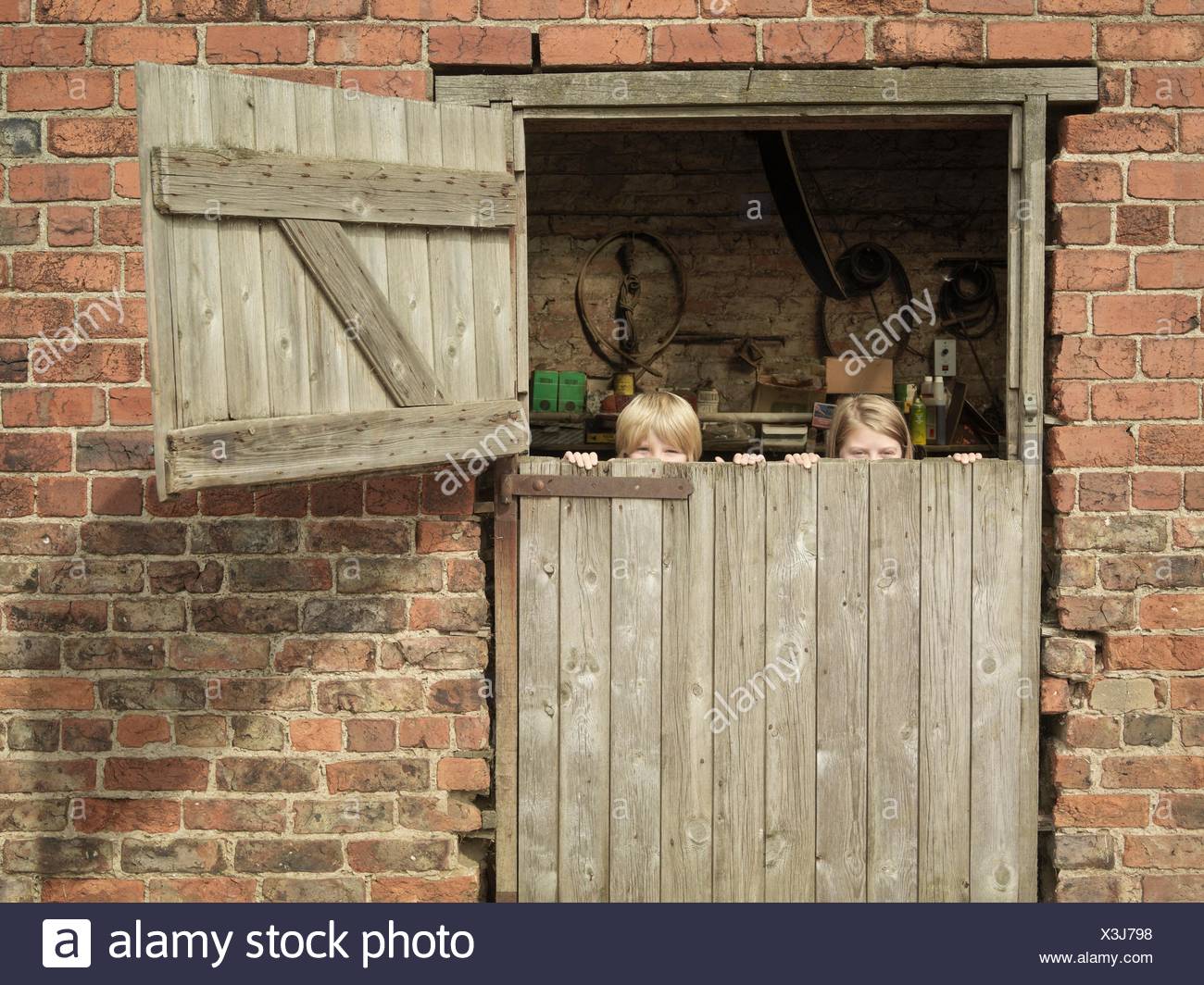 Country Girl Barn High Resolution Stock Photography and Images - Alamy