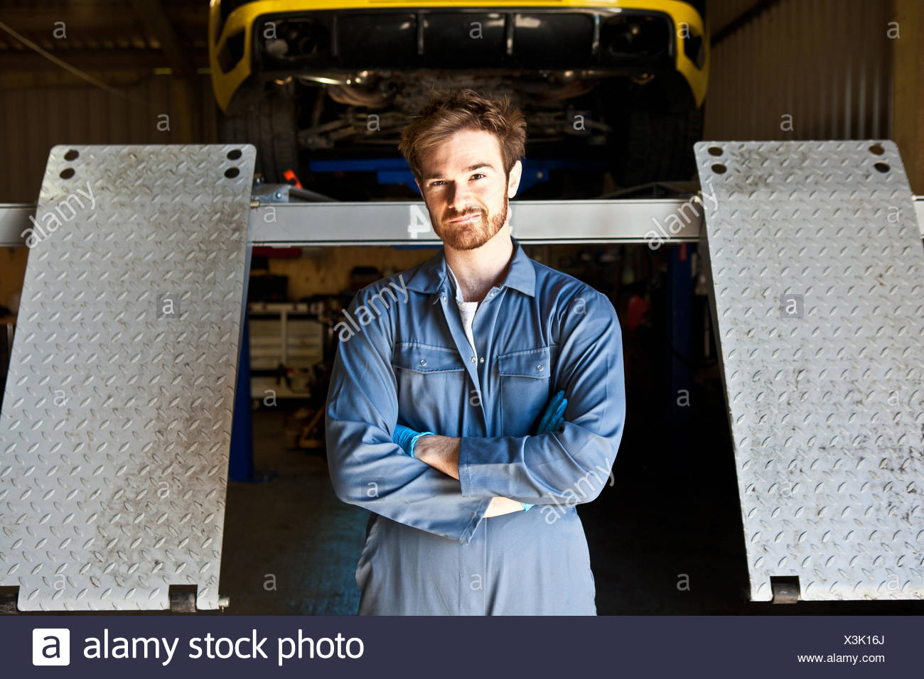 Car In Garage High Resolution Stock Photography and Images - Alamy