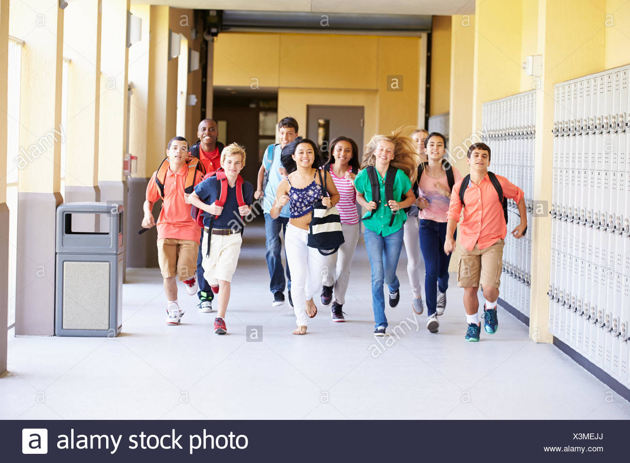 Students Running Out School High Resolution Stock Photography and Images - Alamy