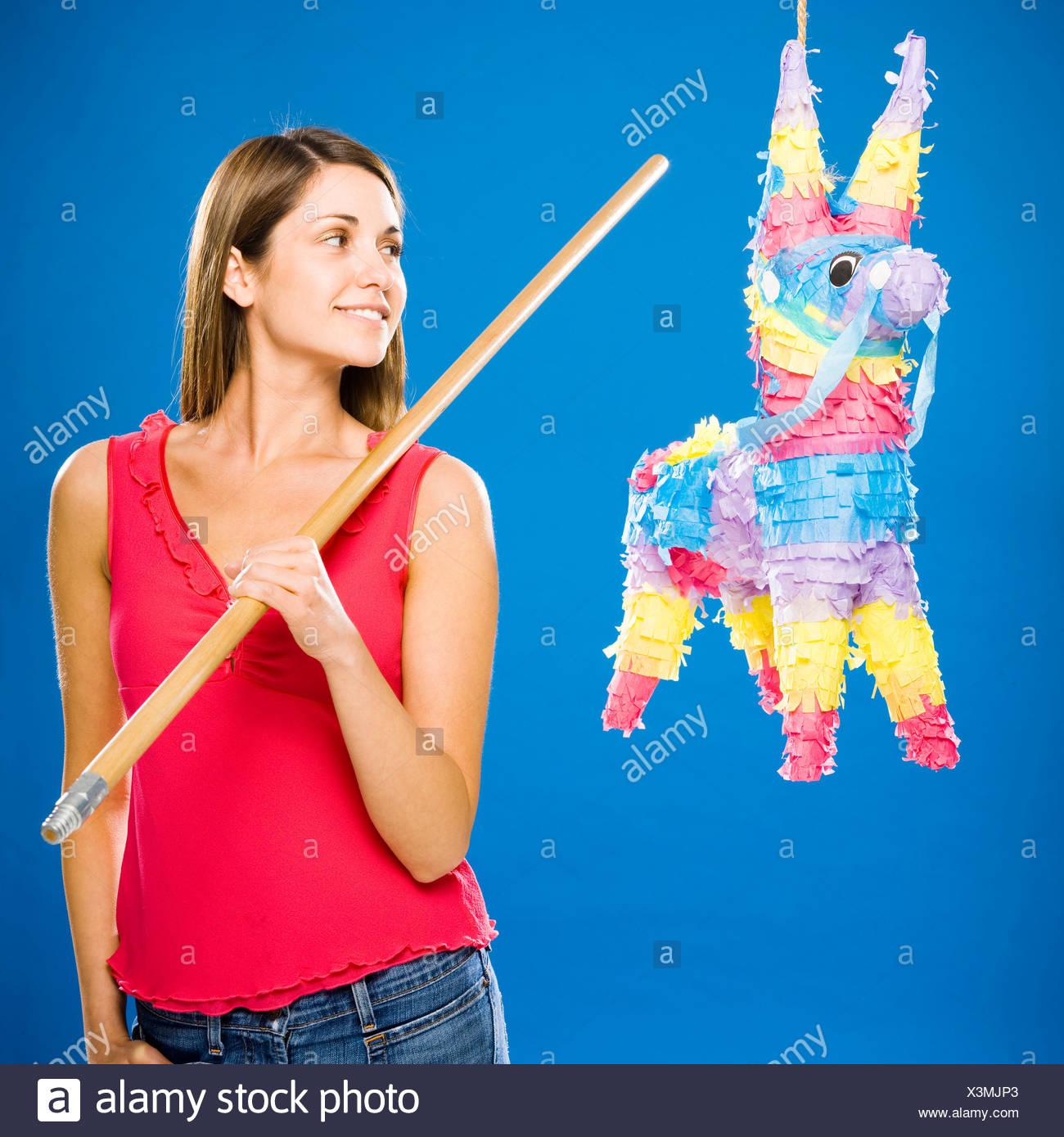Hitting Pinata High Resolution Stock Photography and Images - Alamy