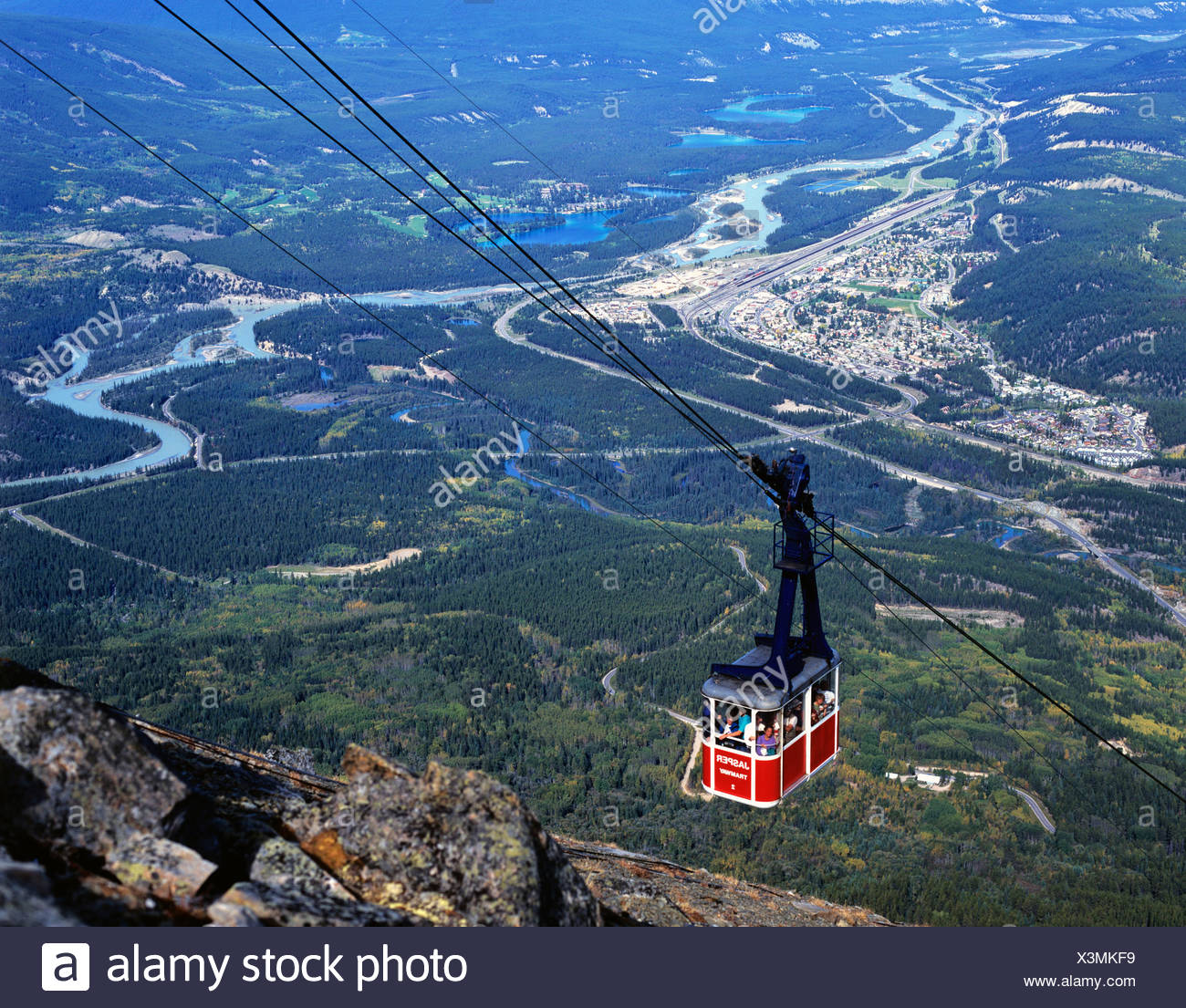 Jasper Tramway Stock Photos & Jasper Tramway Stock Images - Alamy
