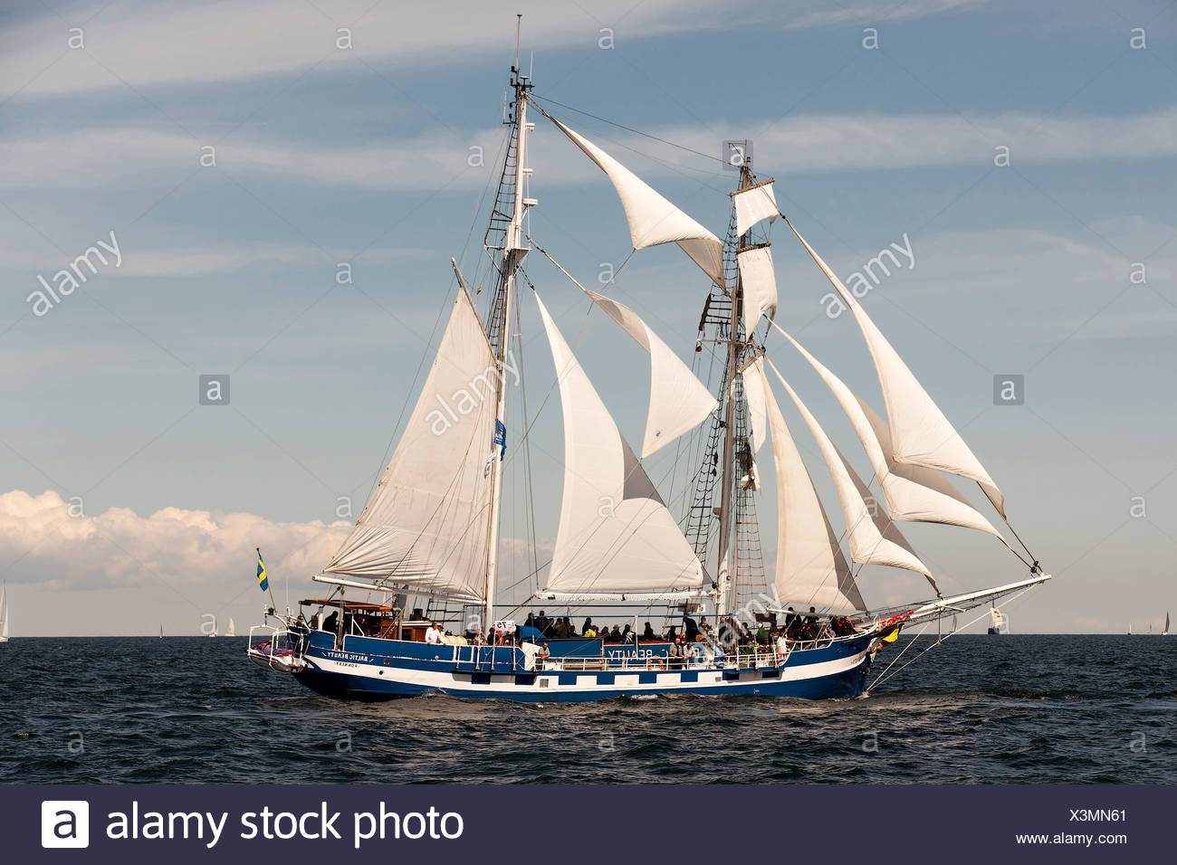 Two Masted Schooner Sailing Ship High Resolution Stock Photography and ...