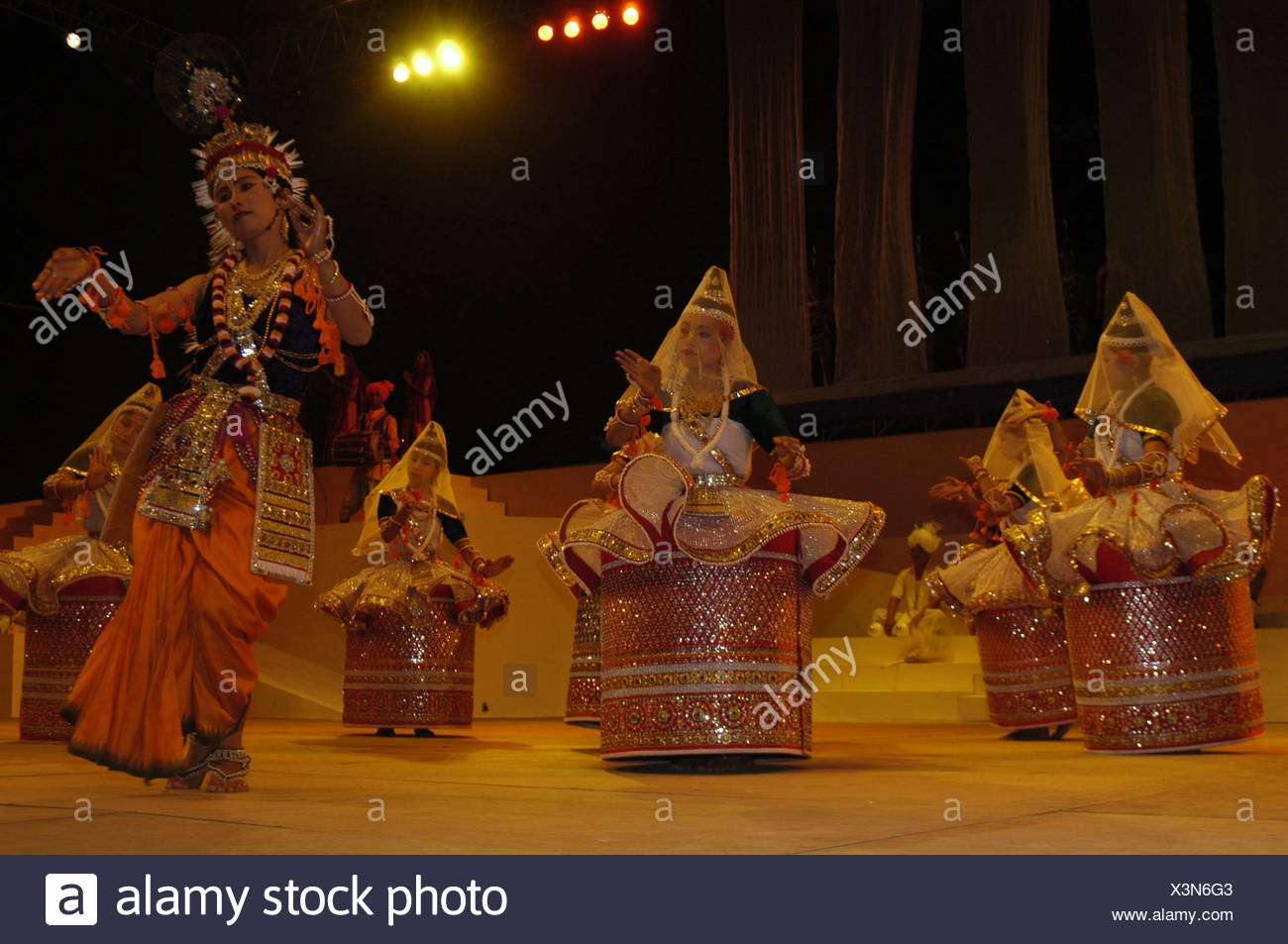 Manipuri Dance High Resolution Stock Photography and Images - Alamy