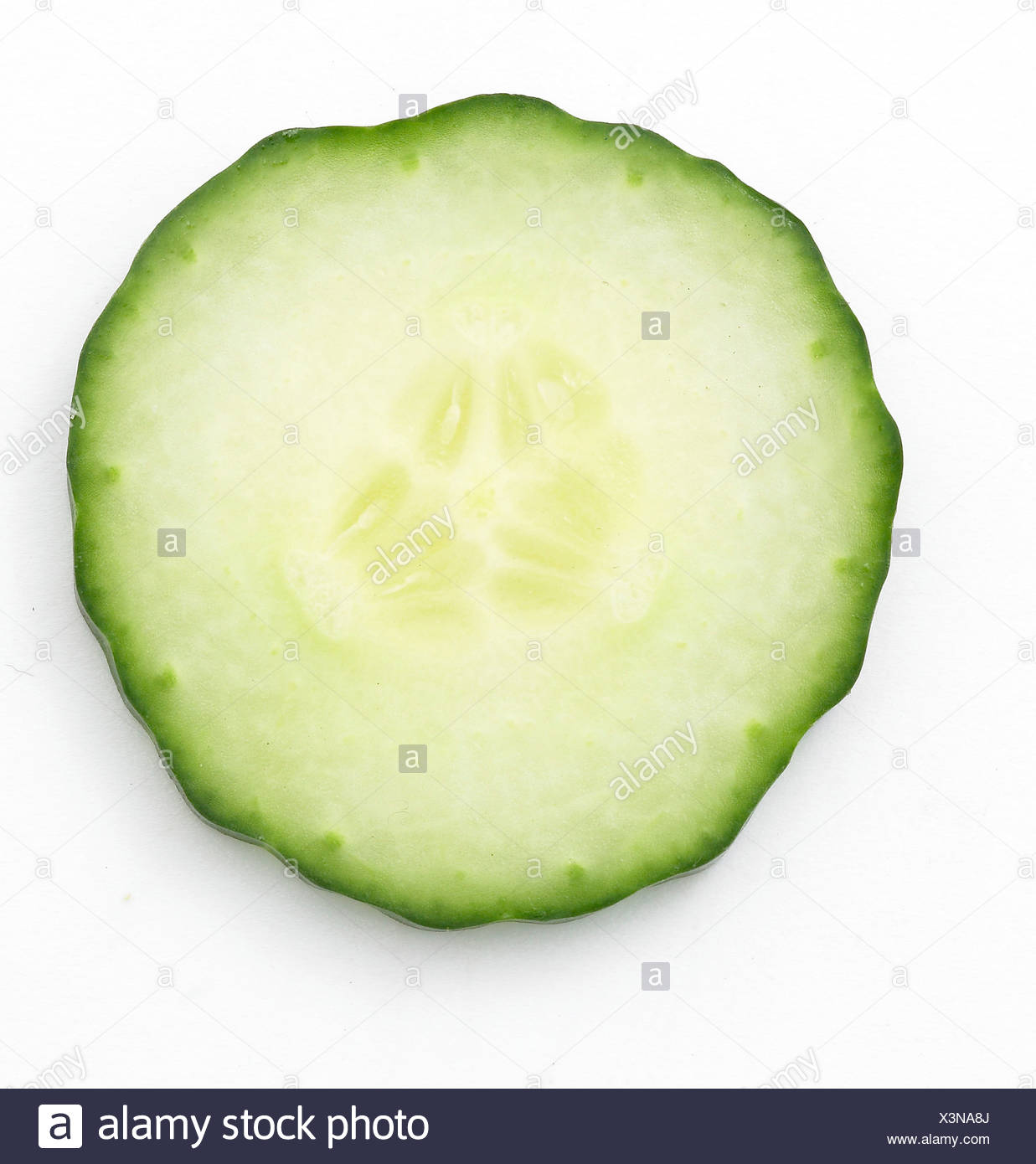 Cucumber Slices Cut Out High Resolution Stock Photography and Images ...