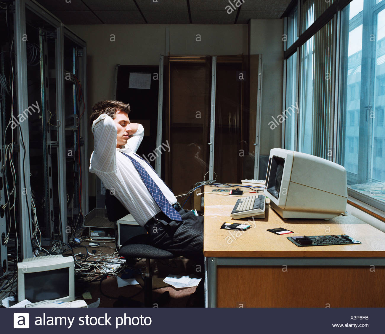 Messy Desk Adult Office Stock Photos & Messy Desk Adult Office Stock ...