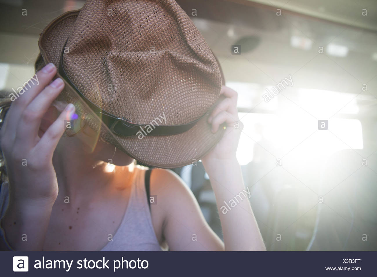 Protecting Face Stock Photos & Protecting Face Stock Images - Alamy