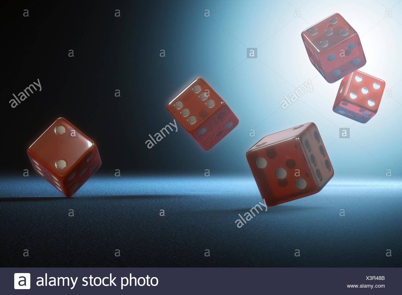 Falling Dice High Resolution Stock Photography and Images - Alamy