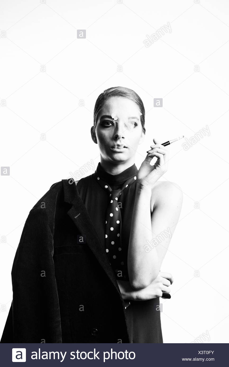Self Portrait With Cigarette High Resolution Stock Photography and ...