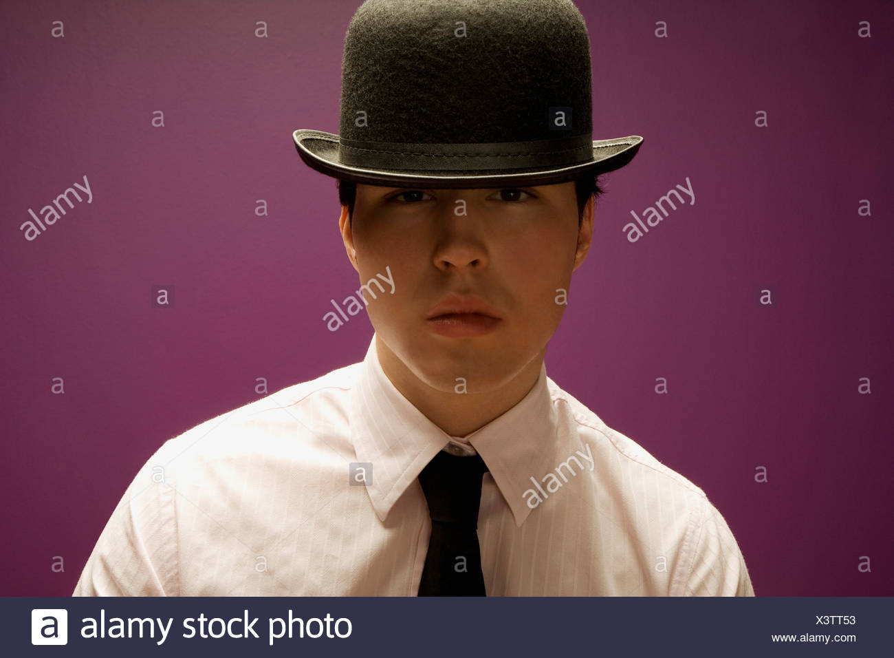 Man Male Bowler Hat High Resolution Stock Photography and Images - Alamy