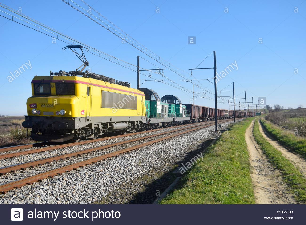Freight Train France High Resolution Stock Photography and Images - Alamy