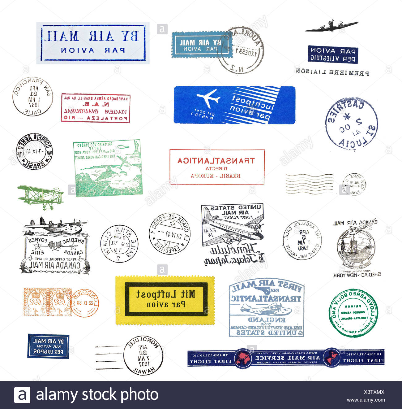 Poststempel Stock Photos & Poststempel Stock Images - Alamy