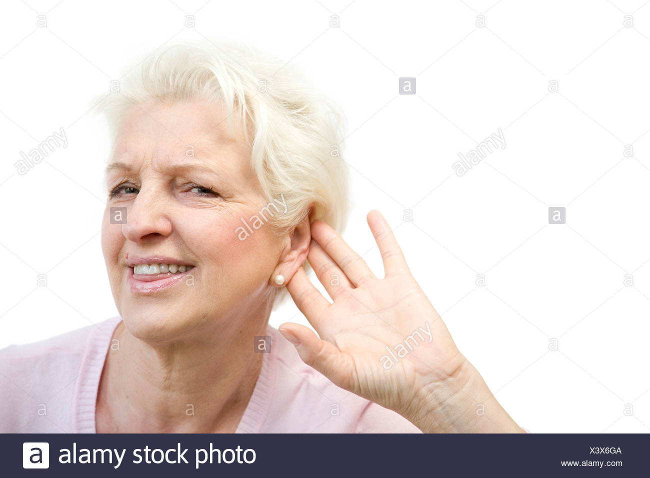 Old Woman Cant Hear Something High Resolution Stock Photography and ... Old Woman Cant Hear Something High Resolution Stock Photography and ...